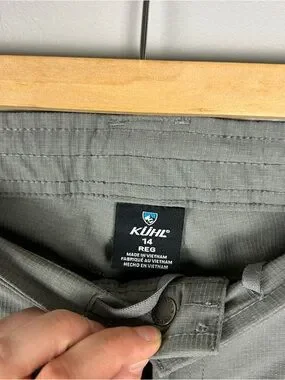 Kuhl | Pants & Jumpsuits | Kuhl Grey Hiking Cargo Pants Womens 4 Mid ...